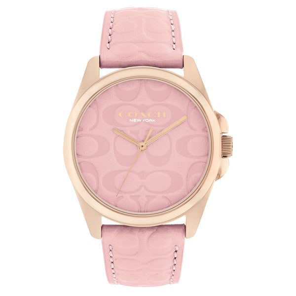 Coach Pink Leather Women's Watch - 14504278 – MGDL Distribution